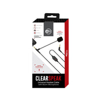 MEE audio ClearSpeak Universal Headset Cable with Boom Microphone