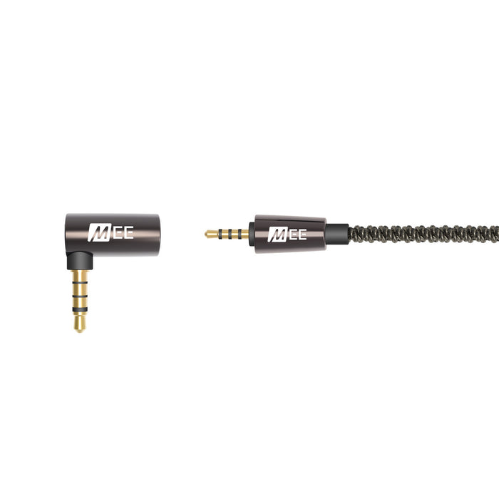 MEE audio Universal MMCX 2.5mm balanced audio cable with 3.5mm balanced ...